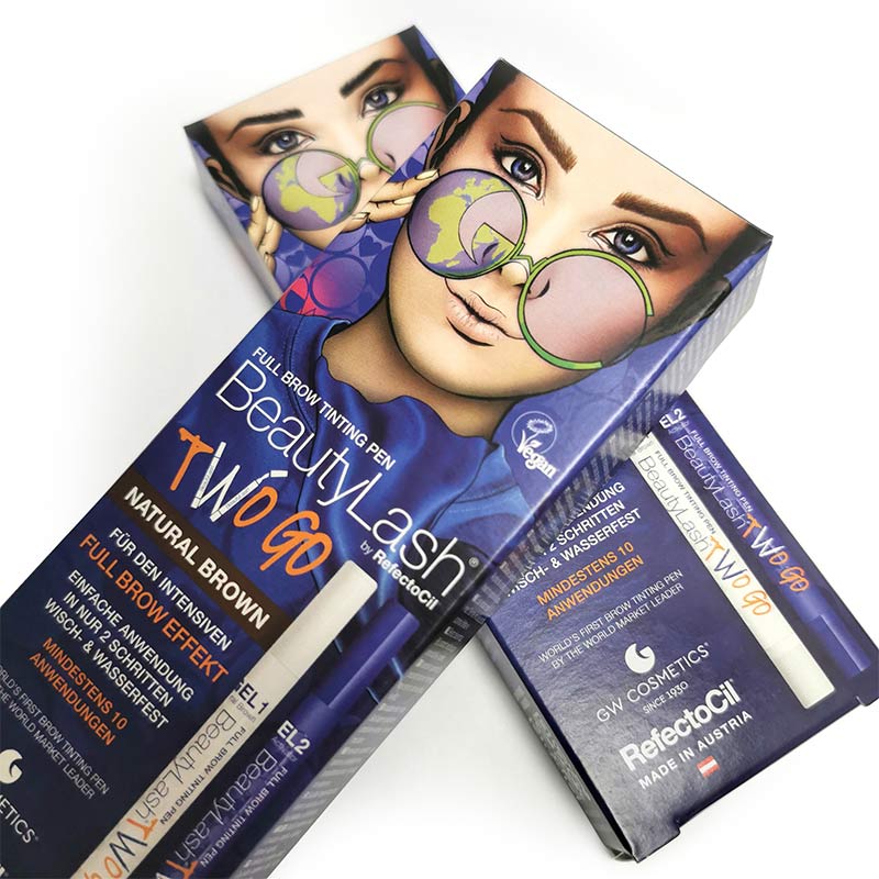 RefectoCil Beauty Lash Two Go natural brown, zestaw do koloryzacji brwi ...